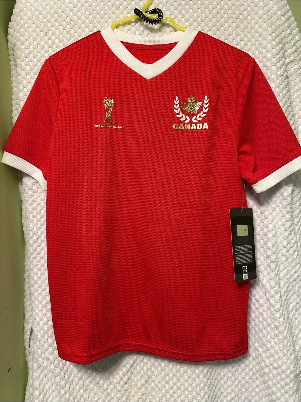 Shirts & Tops | Fifa World Cup 26 Canada Red Kids Shortsleeve Soccer ...